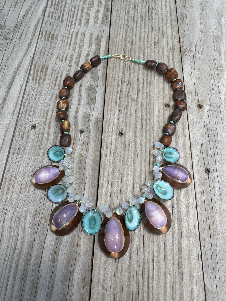 cowrie shell collar – Theodosia Jewelry