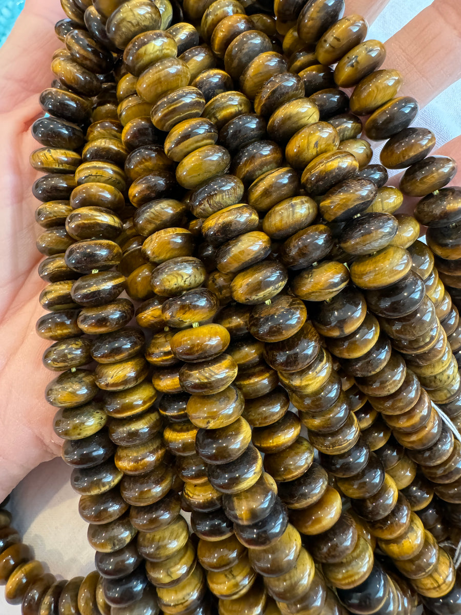 Butterscotch tigers eye candy necklace – Theodosia Jewelry